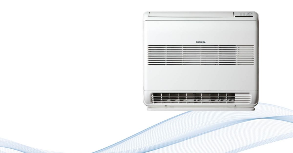 Split air conditioning systems as a console unit – indoor unit