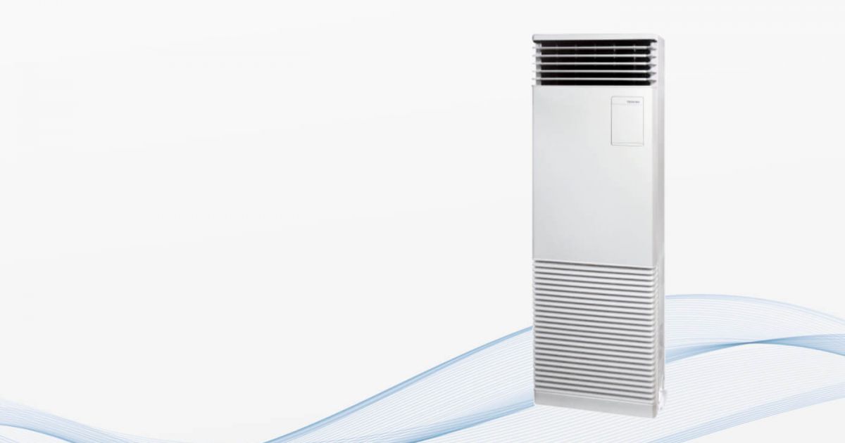 Split air conditioning systems as a floor standing unit – indoor unit